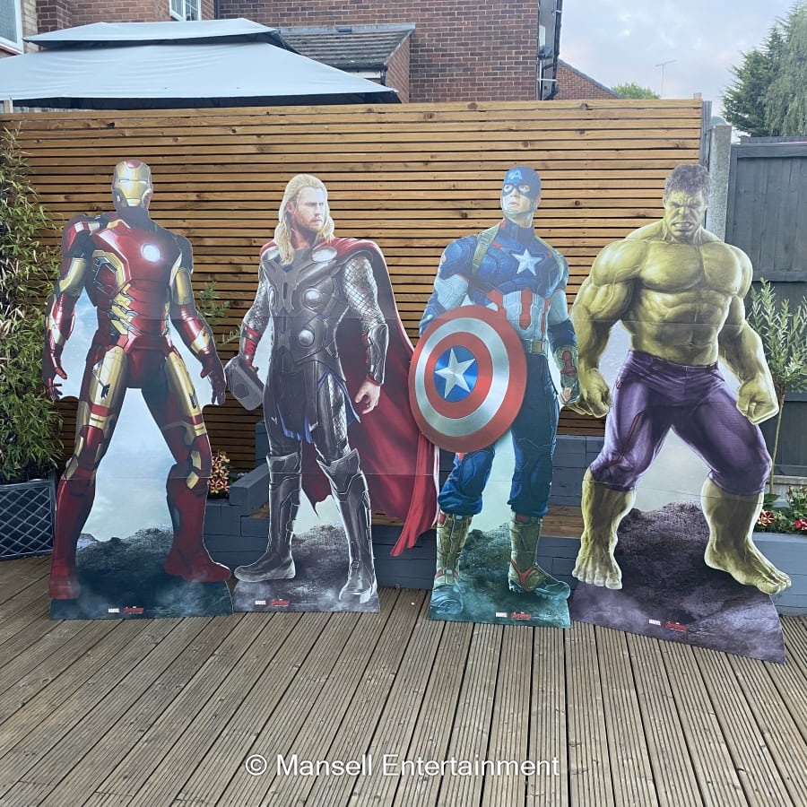 The Hulk cutout Hire - Hire in Hertfordshire | Mansell Entertainment